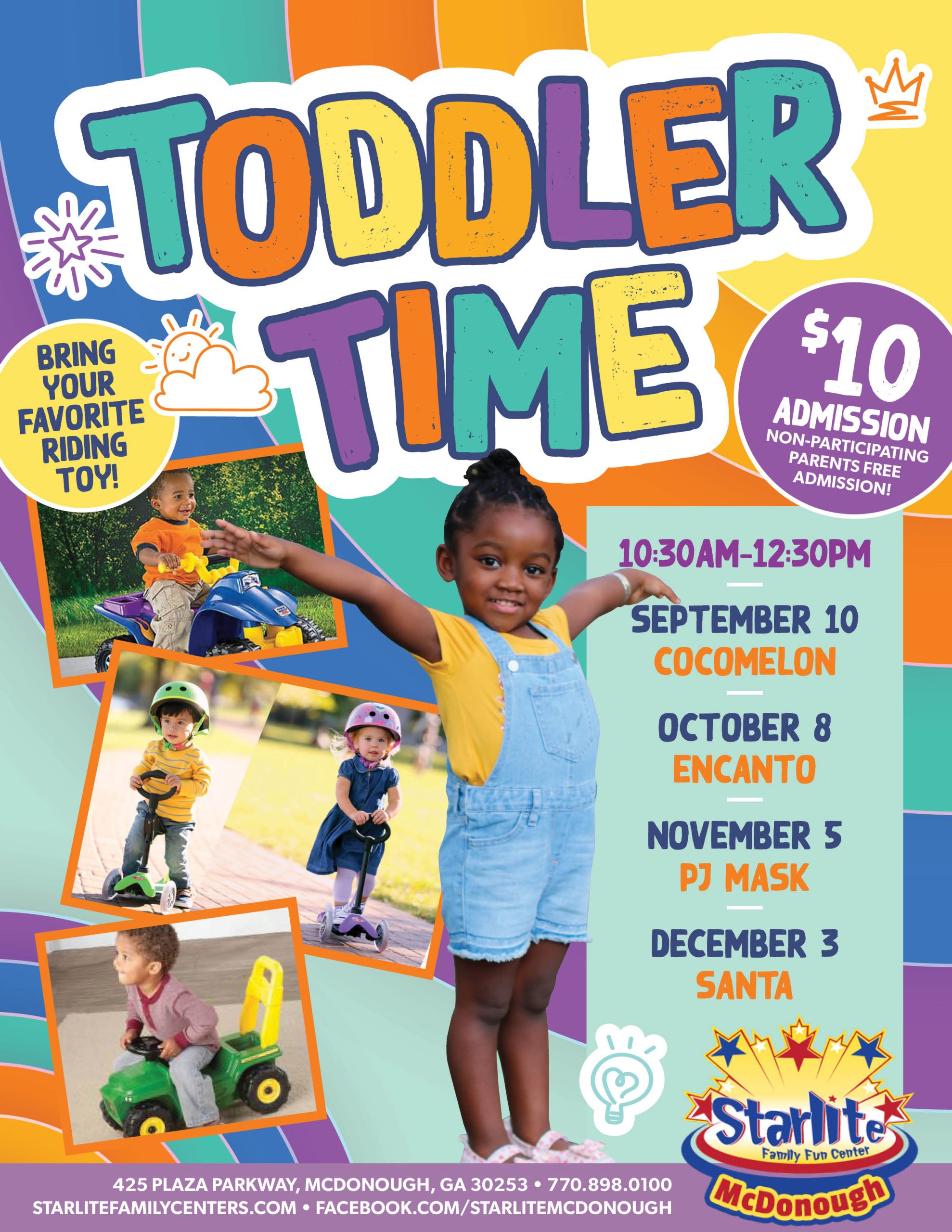 Hours | Starlite Family Fun Center | McDonough, GA