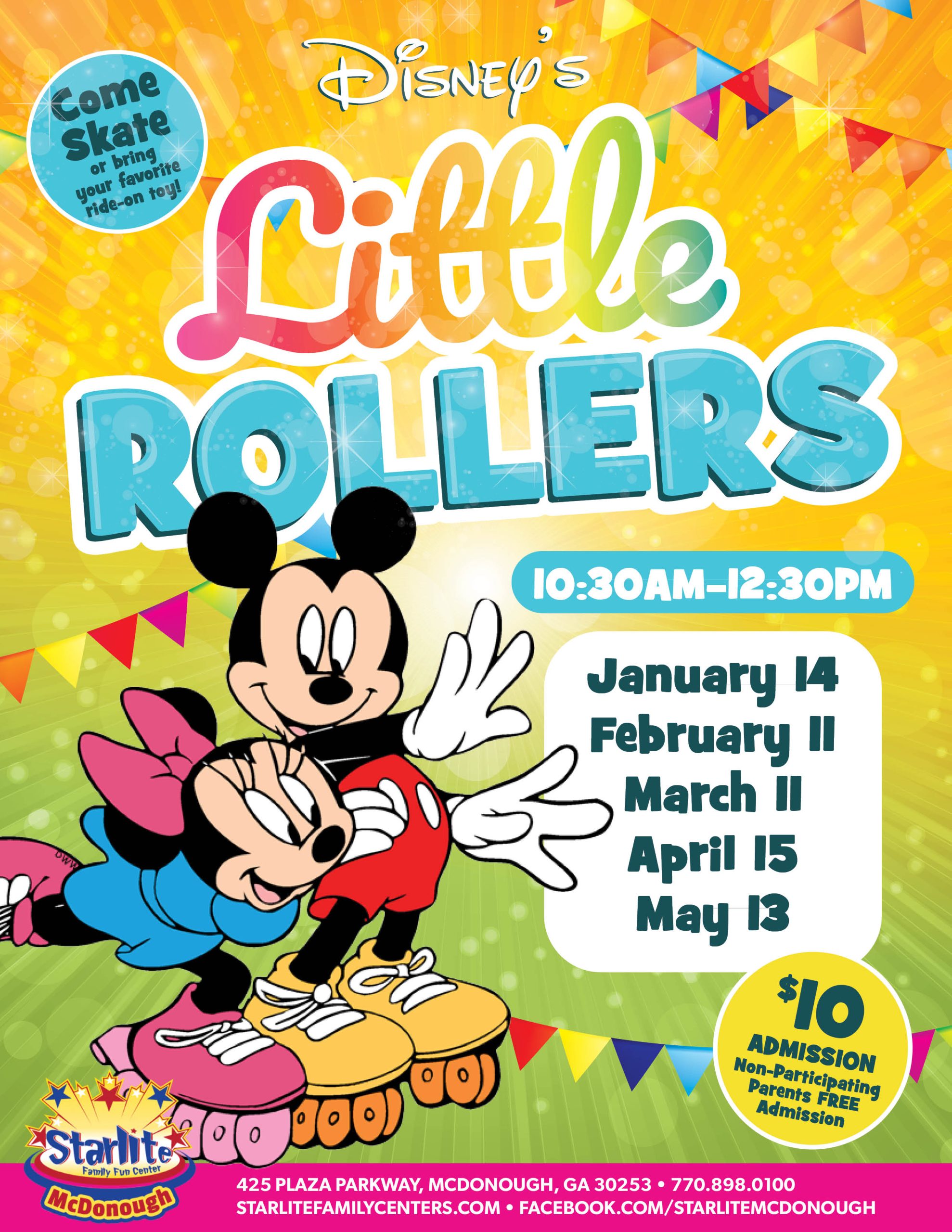 Hours | Starlite Family Fun Center | McDonough, GA