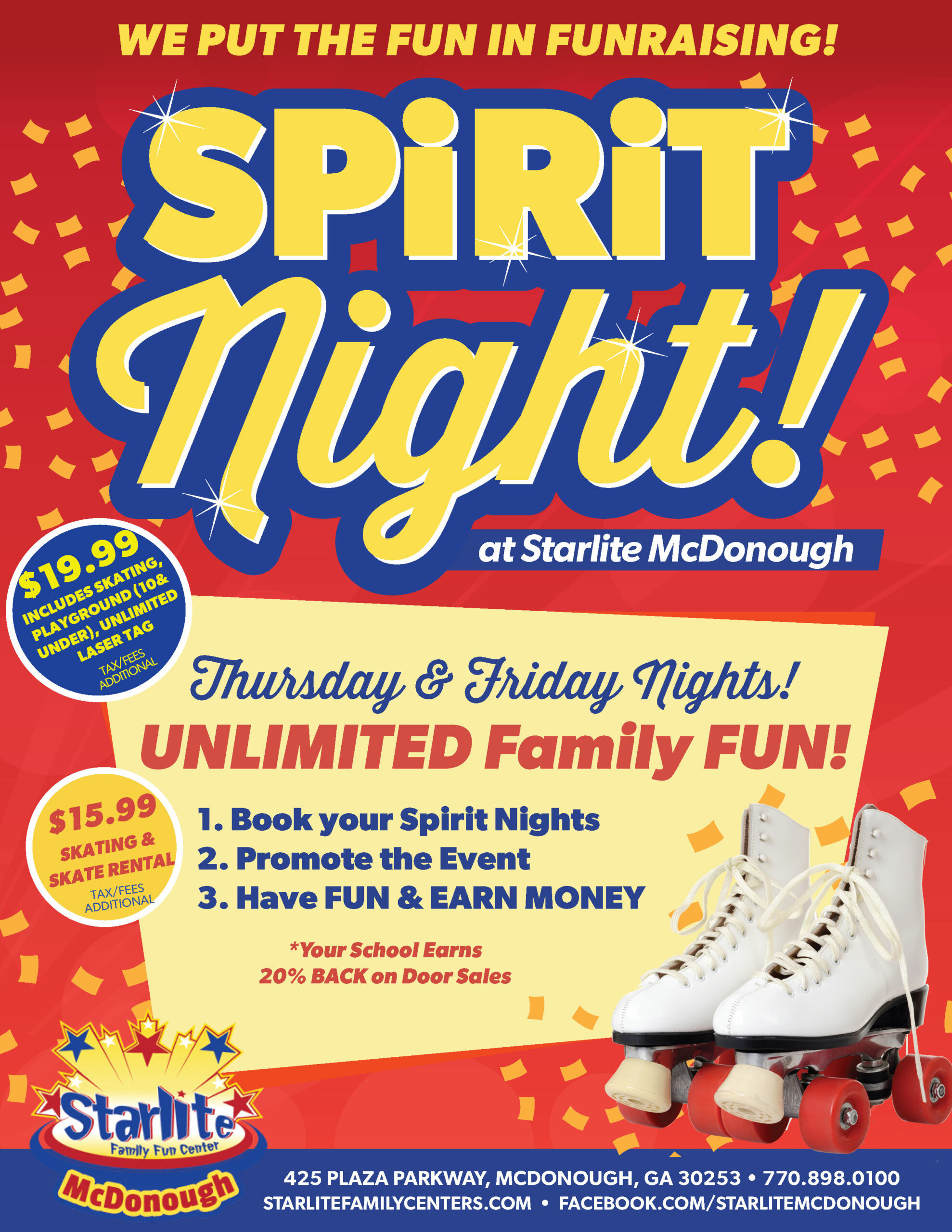 Schools, Churches, Teams | Groups | Starlite of McDonough